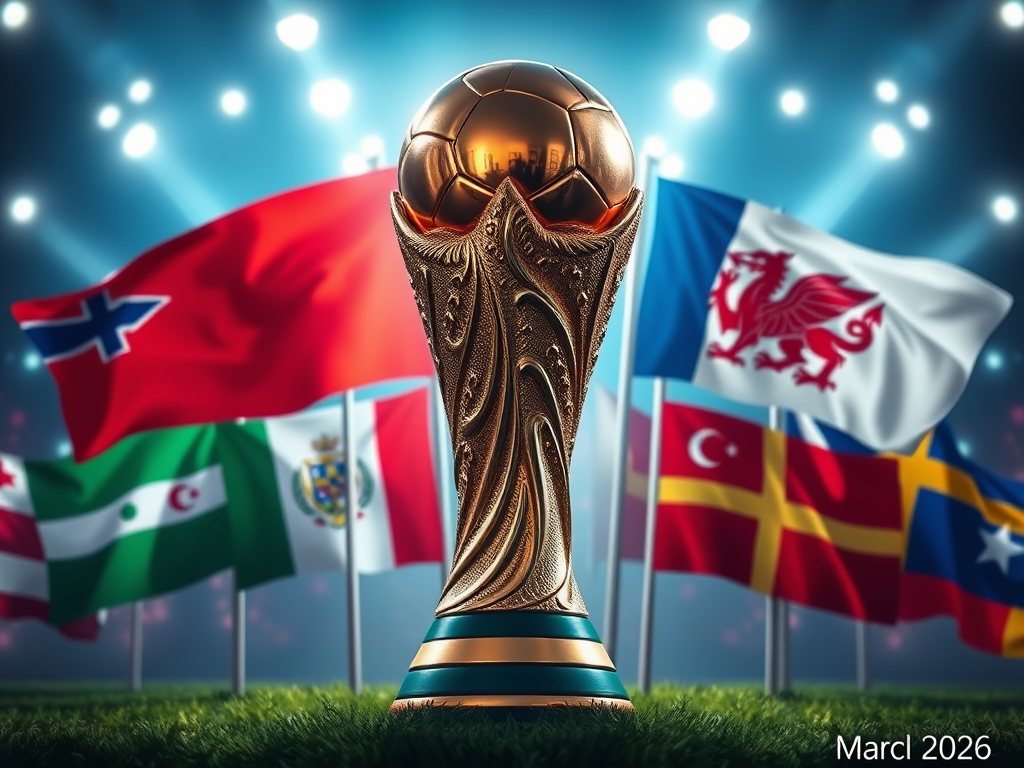 March 2026 FIFA playoffs: Which teams will compete for the last six ...